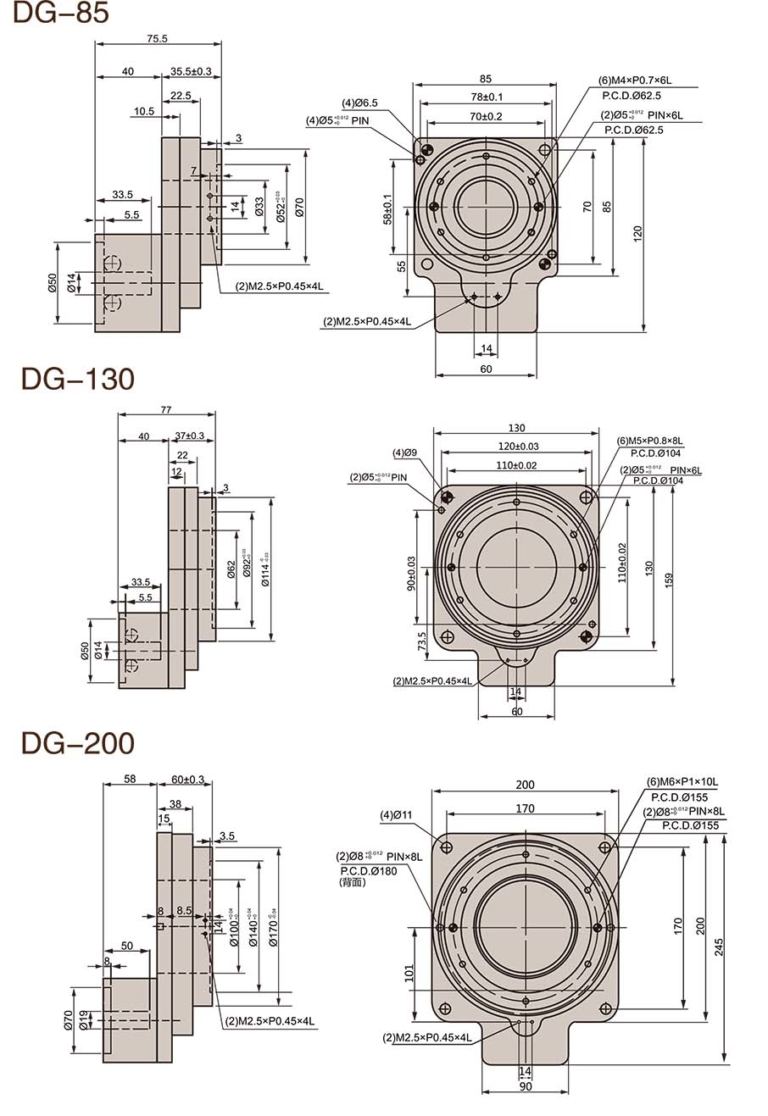 Hollow Rotary Actuator Manufacturer | Hollow Rotary Table Supplier - TQG